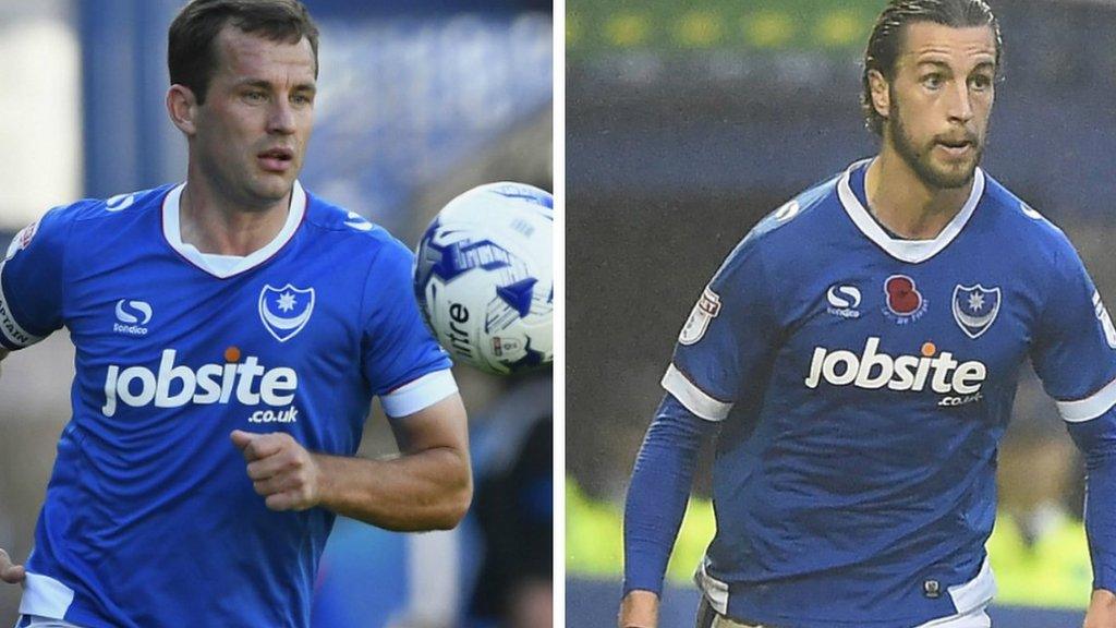 Portsmouth FC's Christian Burgess at U12's park session - BBC News