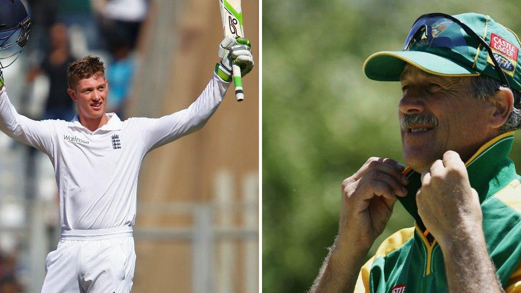 India v England: Keaton Jennings thanks England after century on ...