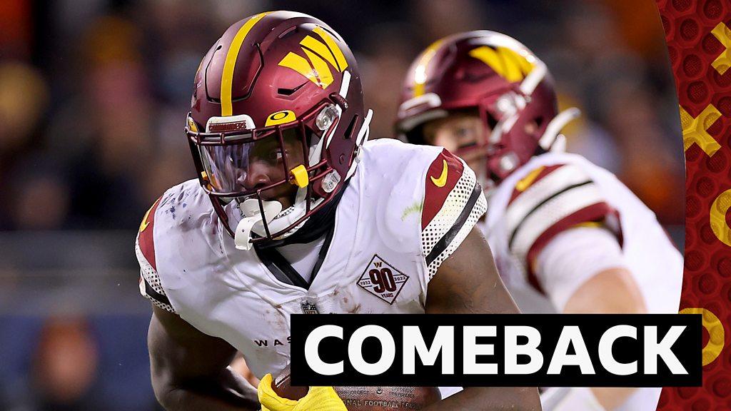 NFL: Brian Robinson scores first Washington Commanders touchdown after ...