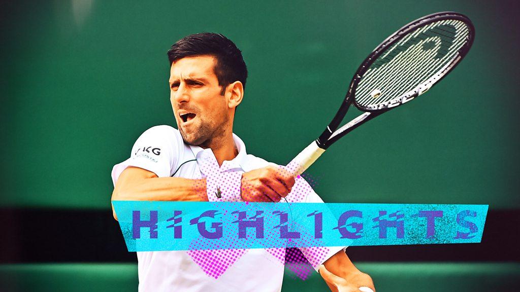 Best of 2021: Wimbledon highlights - Novak Djokovic beats Matteo ...