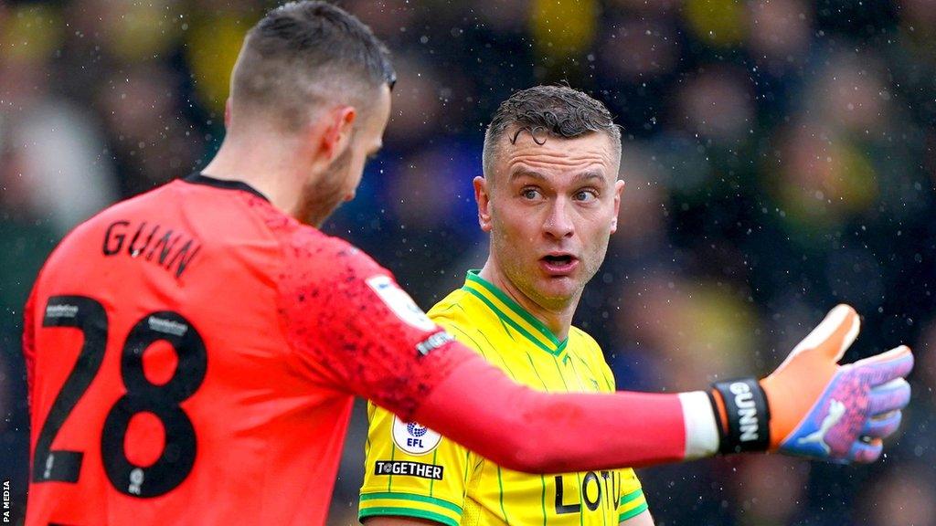 Ben Gibson: 'Time running out' for Norwich in play-off race - BBC Sport