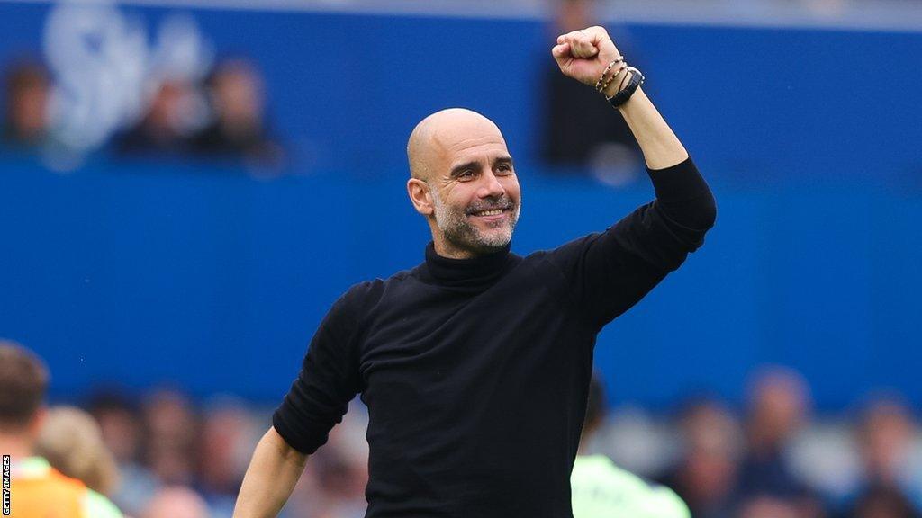 Man City: Pep Guardiola compares trying to clinch Premier League to ...