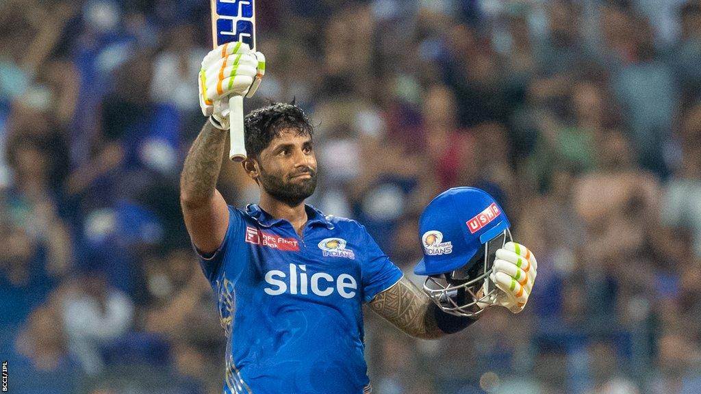 IPL 2023: Suryakumar Yadav hits century as Mumbai Indians beat Gujarat ...