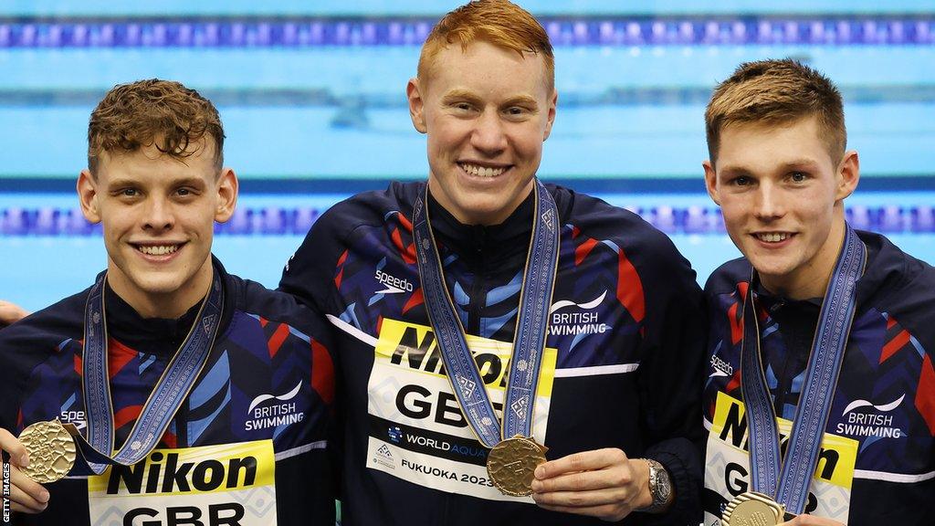 British Swimming Championships 2024: Trio in mouth-watering battle for ...