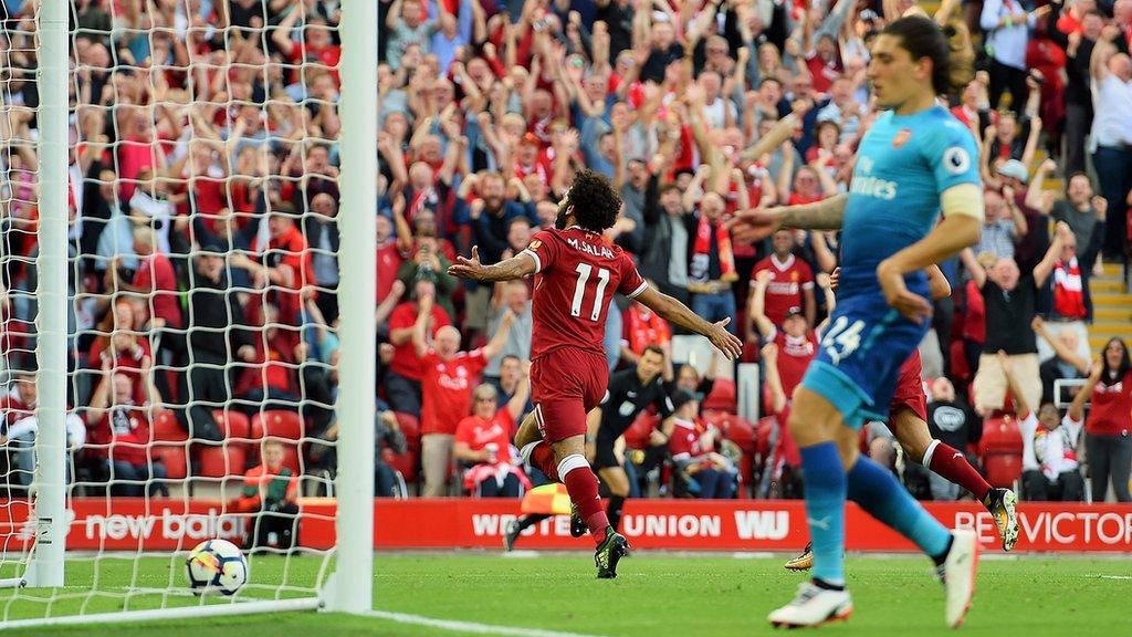 Liverpool v Arsenal: Five classic Anfield matches - BBC Sport