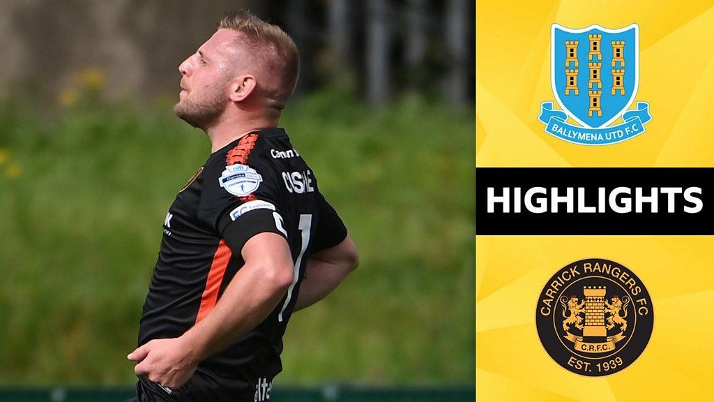 Watch: Cushley strikes gives Carrick win over Sky Blues - BBC Sport