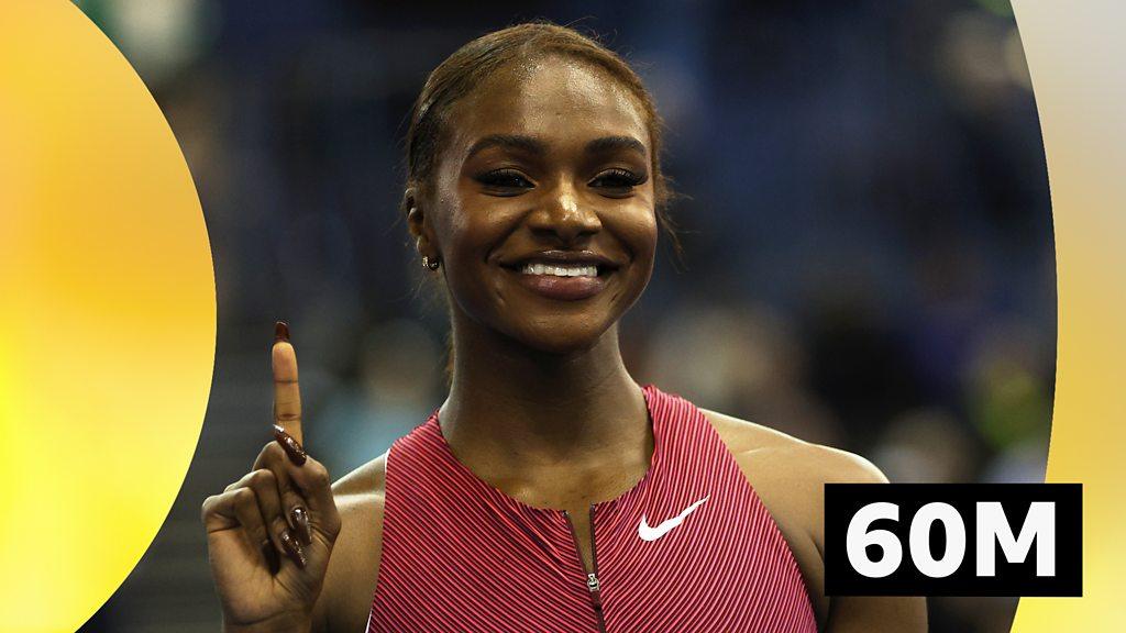World Indoor Tour Final Dina Asher Smith Storms To 60m Win Bbc Sport