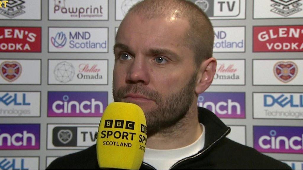 Neilson savours 'very good day' for Hearts - BBC Sport