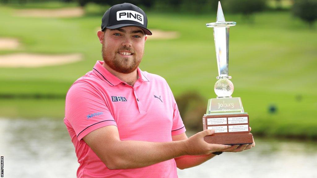 DP World Tour: England's Dan Bradbury secures fairytale victory at Joburg Open - BBC Sport