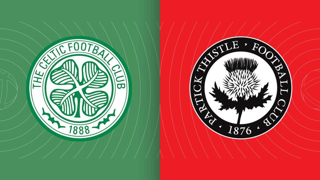 Celtic humble Partick Thistle 6-1 in SWPL - BBC Sport