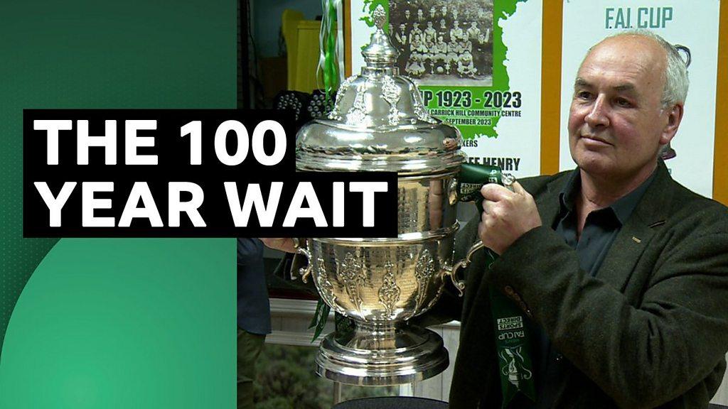 Watch: FAI Cup comes to Belfast after 100-year wait - BBC Sport