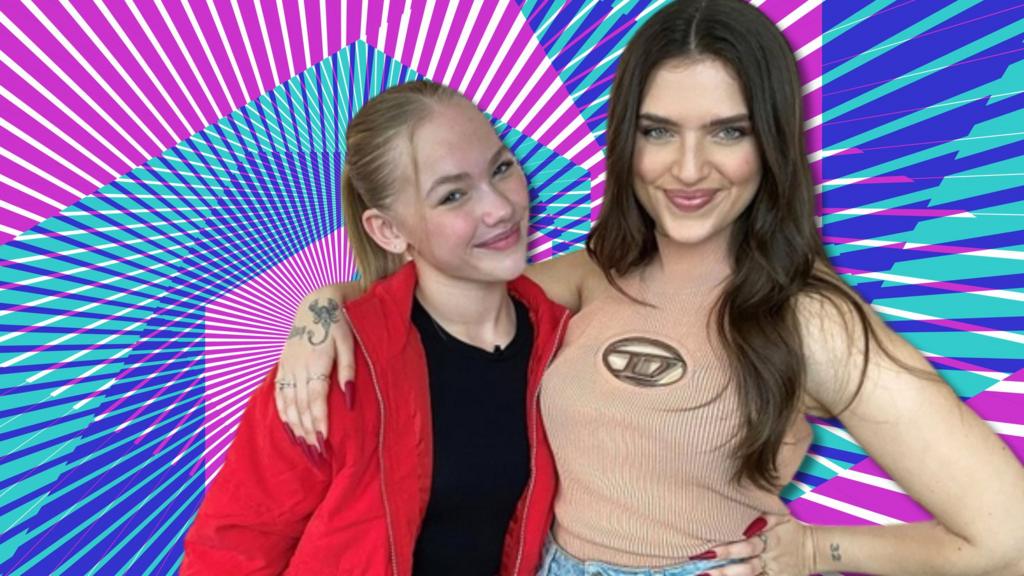 Eurovision 2023: Freya meets UK star Mae Muller - BBC Newsround