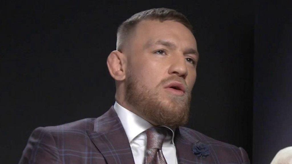 The Boxing Club: Conor McGregor talks to BBC Sport NI - BBC Sport