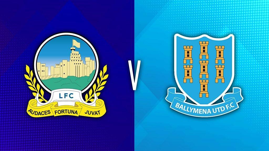 Linfield 2-0 Ballymena United: Kyle McClean and Matthew Fitzpatrick ...