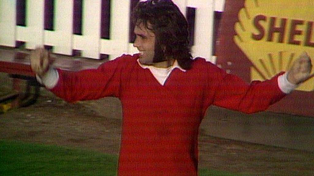 George Best scores an iconic goal against Sheffield United - BBC Sport