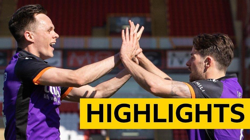 Highlights: Aberdeen 0-3 Dundee United, Scottish Cup - BBC Sport