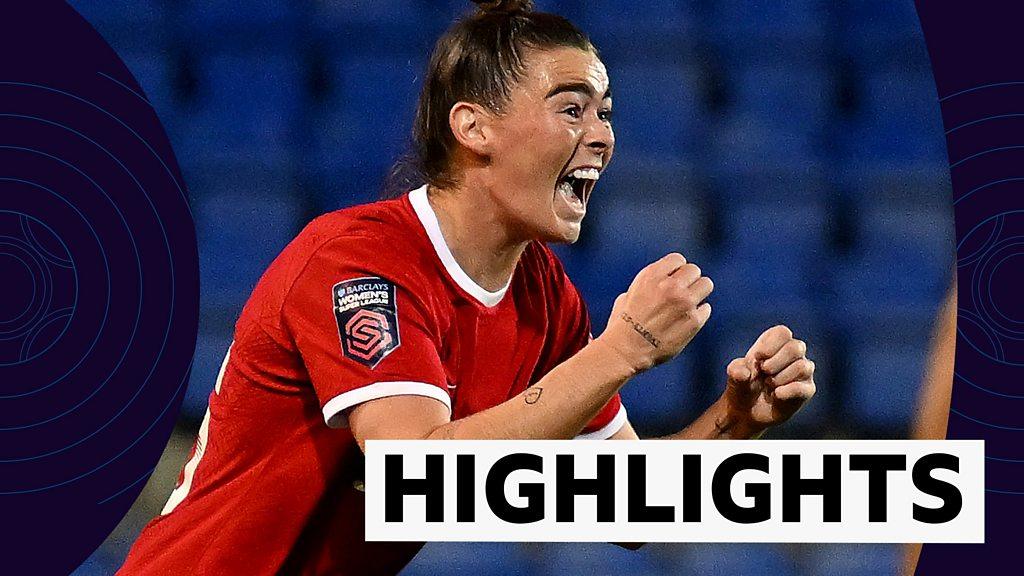 WSL highlights: Liverpool maintain impressive start against Villa - BBC ...