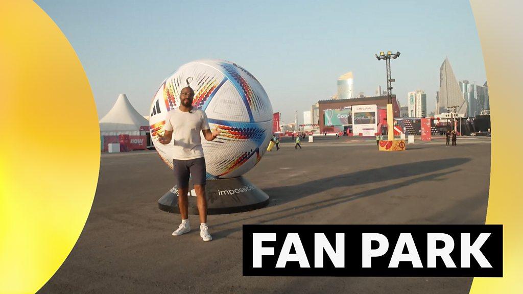 World Cup 2022: Inside the Al Bidda Fan Park in Qatar - BBC Sport