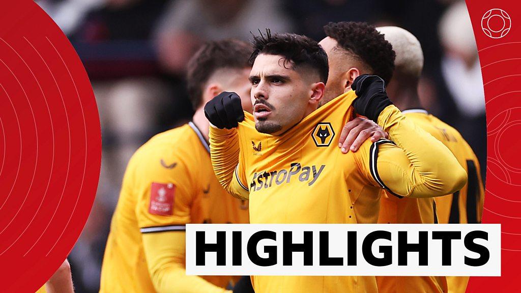 FA Cup: West Brom 0-2 Wolves - highlights - BBC Sport