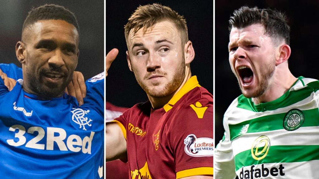 Watch: An evening of goals in the Scottish Premiership - BBC Sport