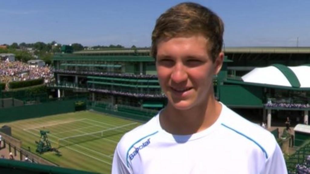Wimbledon 2015: Jonathan Gray on meeting Novak Djokovic - BBC Sport