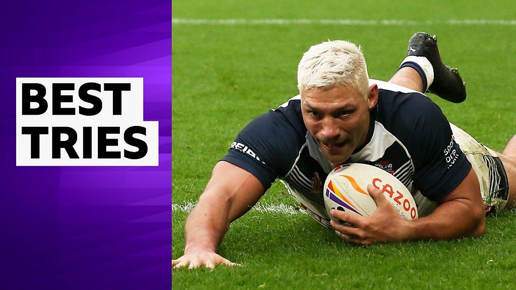Rugby League World Cup: Watch the best tries of this weekend - BBC Sport