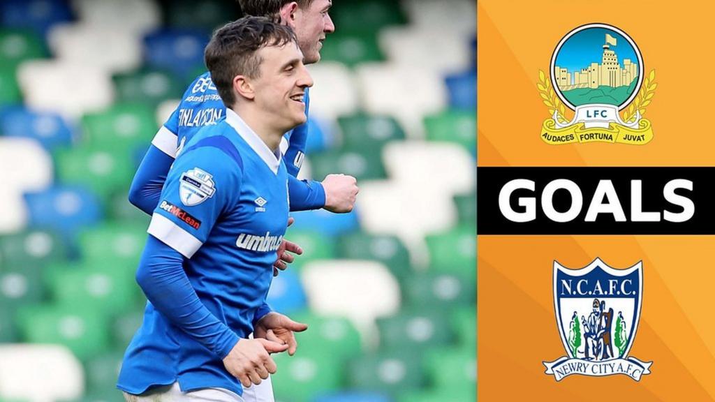 Linfield 7-0 Newry City: Joel Cooper scores four in thrashing win - BBC ...
