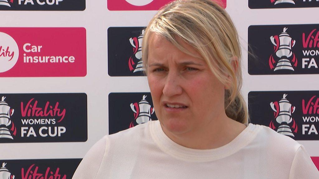 Arsenal 0-2 Chelsea: Emma Hayes praises 'dominant' Chelsea in FA Cup ...