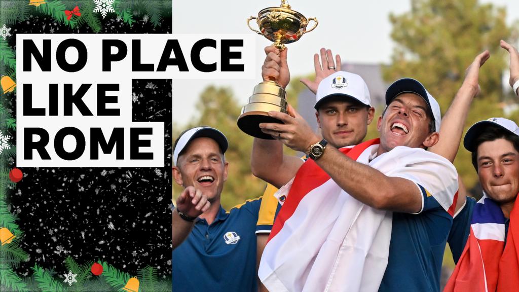 Ryder Cup 2023: Key moments as Europe regain trophy in Rome - BBC Sport