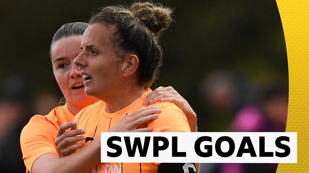 Watch all the weekend's SWPL goals - BBC Sport