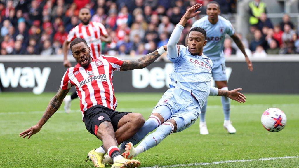 Brentford 1-1 Aston Villa: Douglas Luiz denies Brentford with late strike - BBC Sport