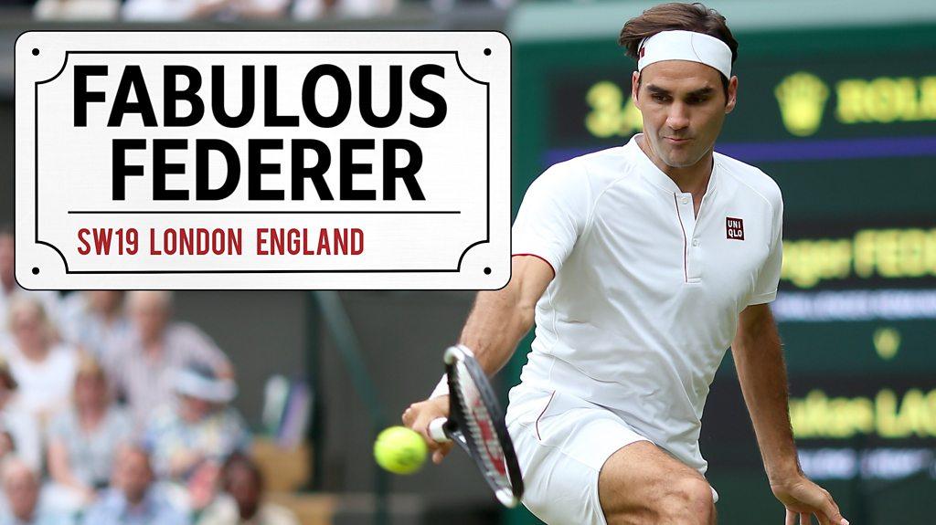 Wimbledon 2018: Roger Federer delivers a stunning backhand against Jan ...