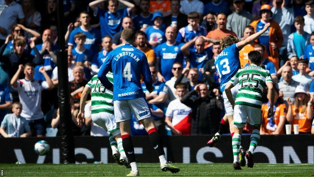 Rangers 3-0 Celtic: Michael Beale's side turn Old Firm tables to bring ...