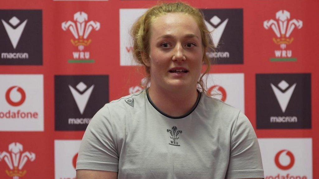 Abbie Fleming: Wales expect England to pose physical challenge - BBC Sport