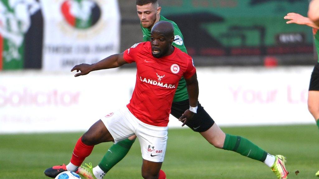 Fuad Sule: 'Aggressive' Glentoran approach convinced me to join club ...