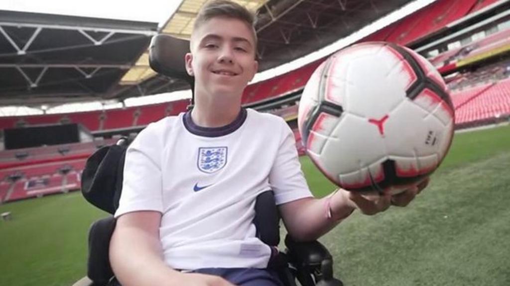 Rhys Porter trains with England cerebral palsy team after charity work ...