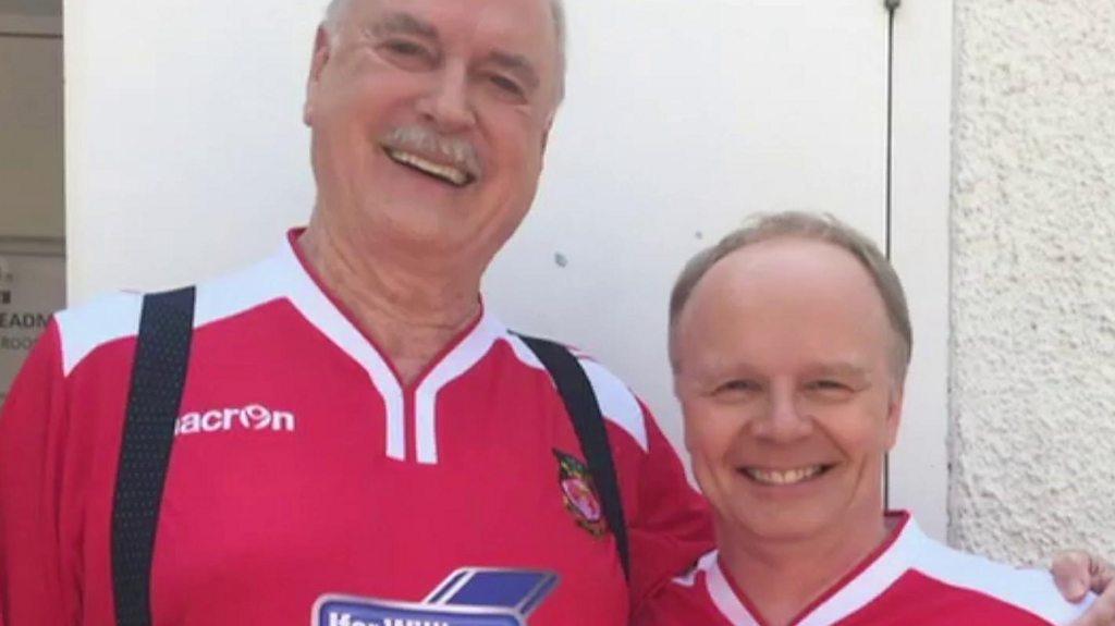 Actor Jason Watkins' Wrexham trial and facing Mark Hughes - BBC Sport