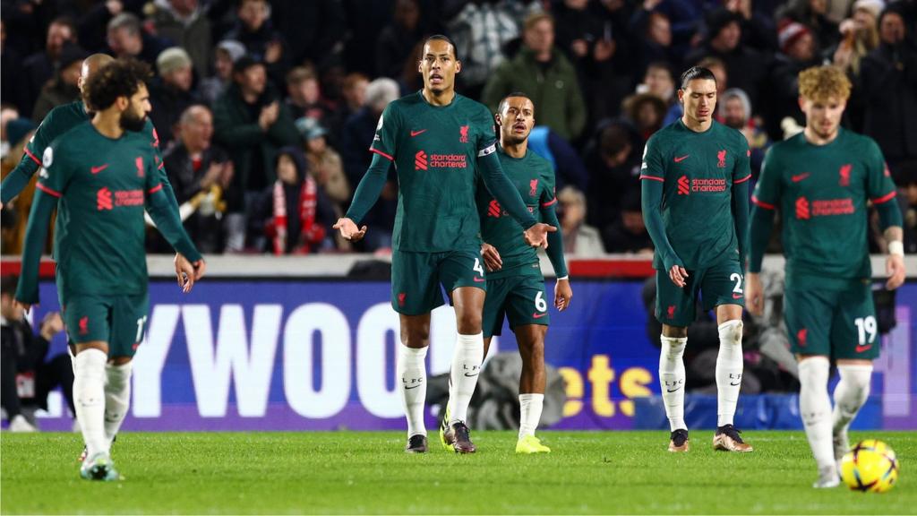 Premier League Live Brentford Vs Liverpool Score And Updates Bbc Sport