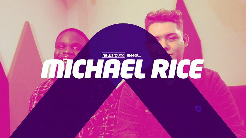 Newsround meets Michael Rice ahead of Eurovision 2019 - BBC Newsround