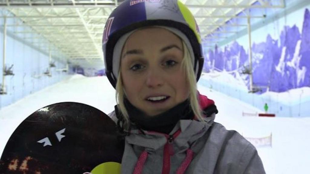 Get Inspired: Aimee Fuller's snowboarding tips - BBC Sport