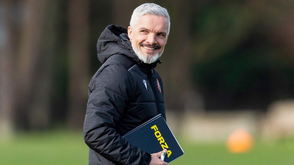 Dundee United: Jim Goodwin told he is 'off his head' for taking manager ...