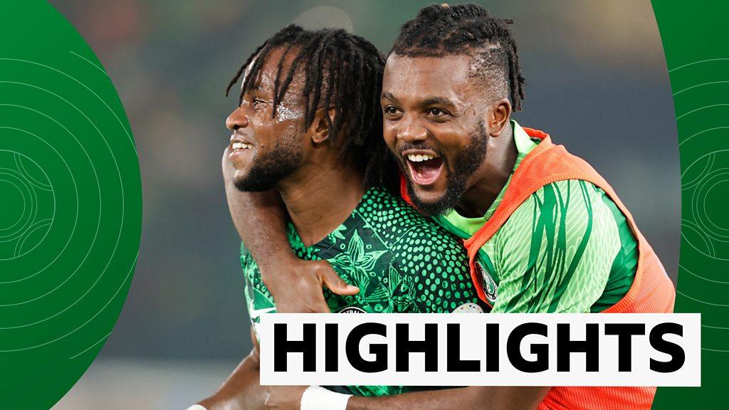 Afcon 2023: Nigeria 1-0 Angola - highlights - BBC Sport