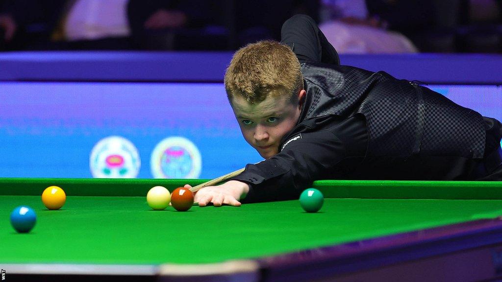 World Snooker Championship: Stan Moody, 16, wins in first round of ...