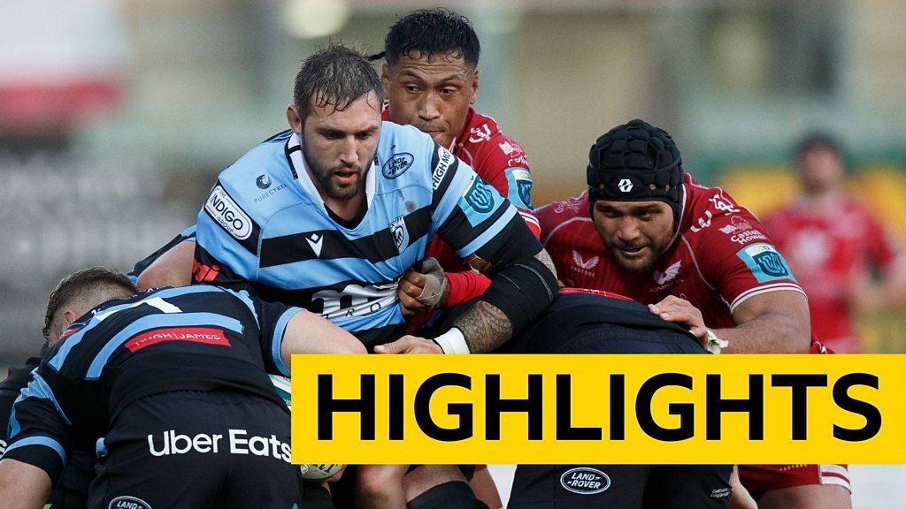 United Rugby Championship highlights: Scarlets 10-16 Cardiff Rugby ...