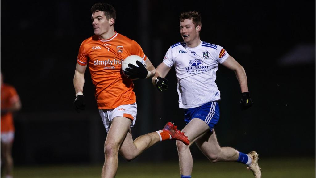 Watch: National Football League - Armagh edge Monaghan in opener - BBC ...