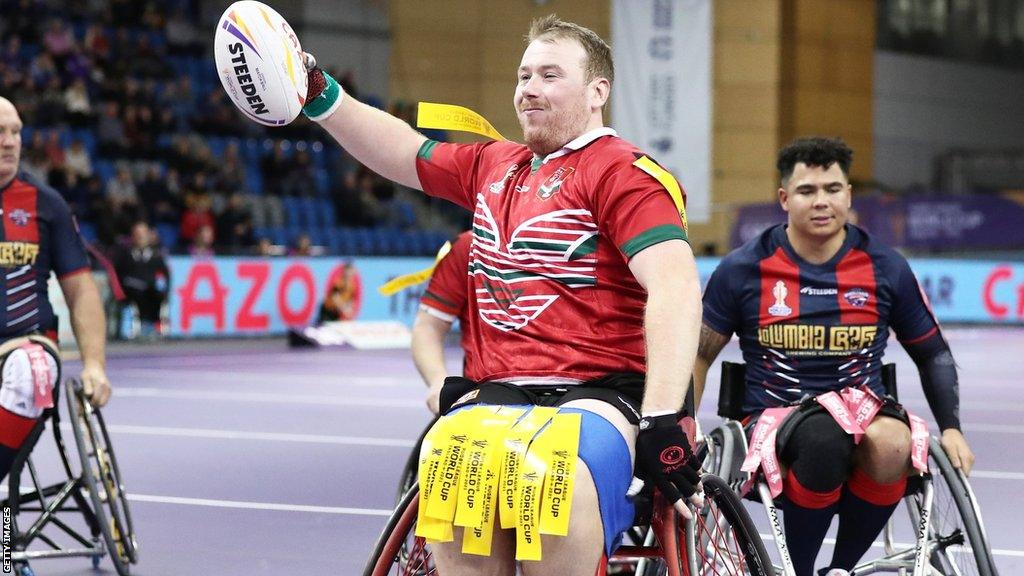 Wheelchair Rugby League: Wales record holder Higgins retires aged 24 ...