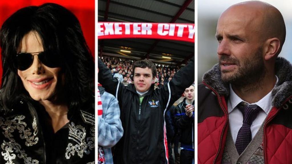 FA Cup: Michael Jackson, ancient Greeks & Brazil at Exeter City - BBC Sport