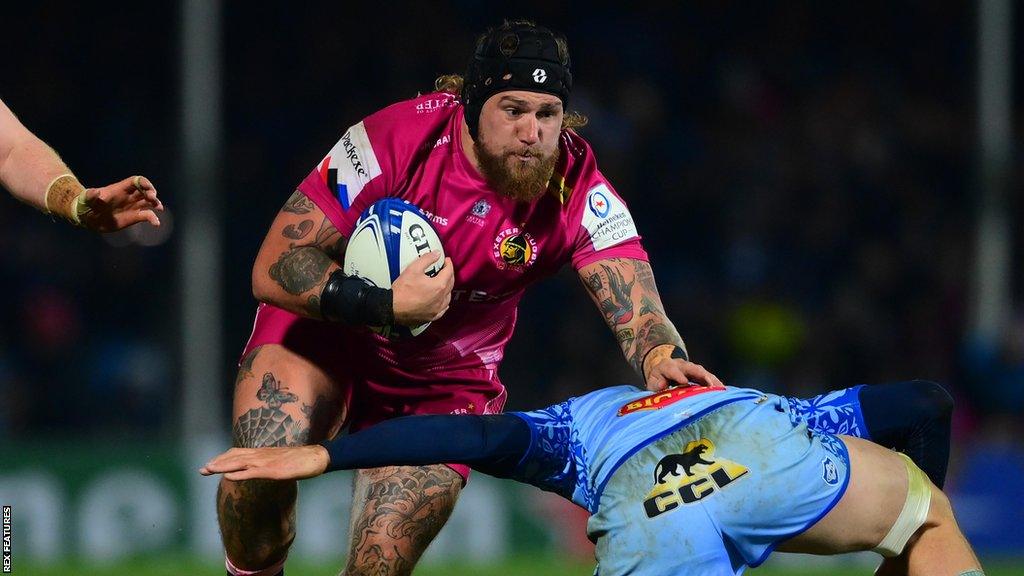 Harry Williams: Former Exeter and England prop joins Montpellier - BBC ...