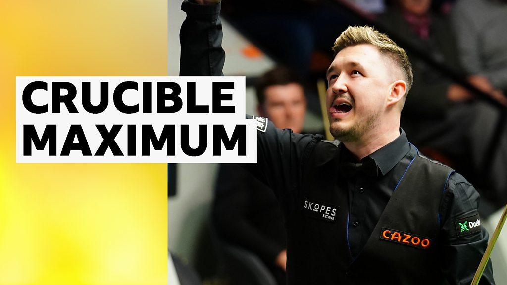 World Snooker Championship: Kyren Wilson makes 147 maximum break ...