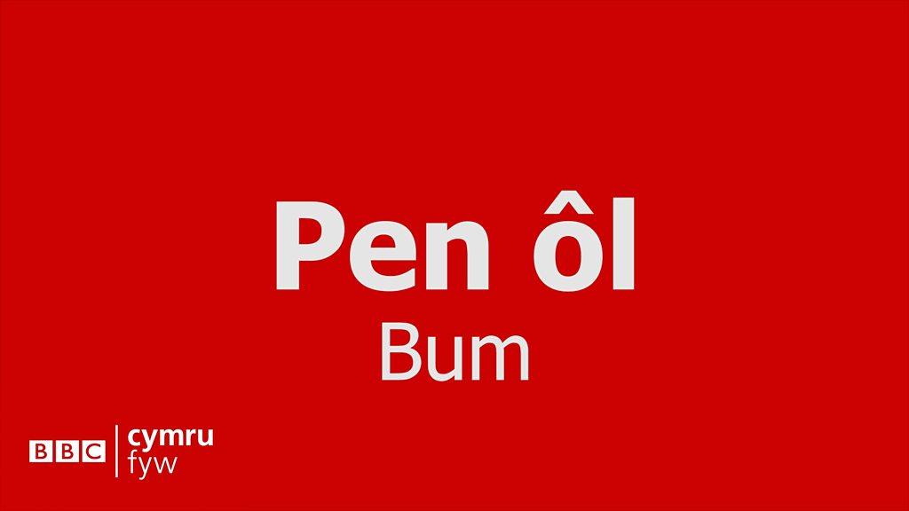 How to pronounce Welsh words 'Pen ôl' (Bum) - BBC Cymru Fyw